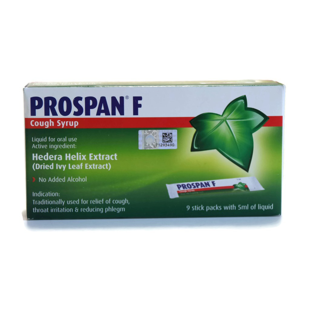 Jual Prospan F Cough Syrup Sachet isi 9 x 5ml | Shopee Indonesia