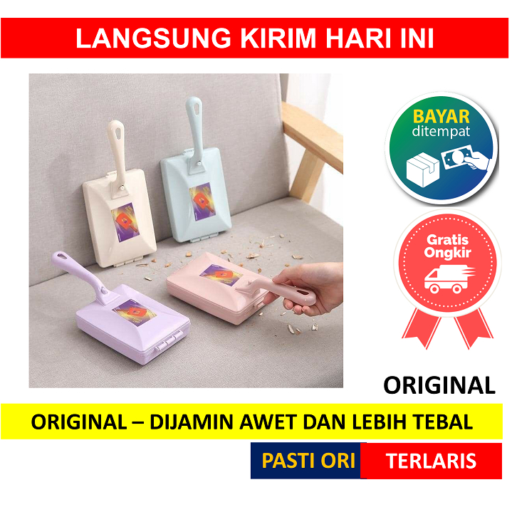 Jual SIKAT SOFA AJAIB ALAT PEMBERSIH SIKAT KOTORAN KARPET ROLL DEBU ...