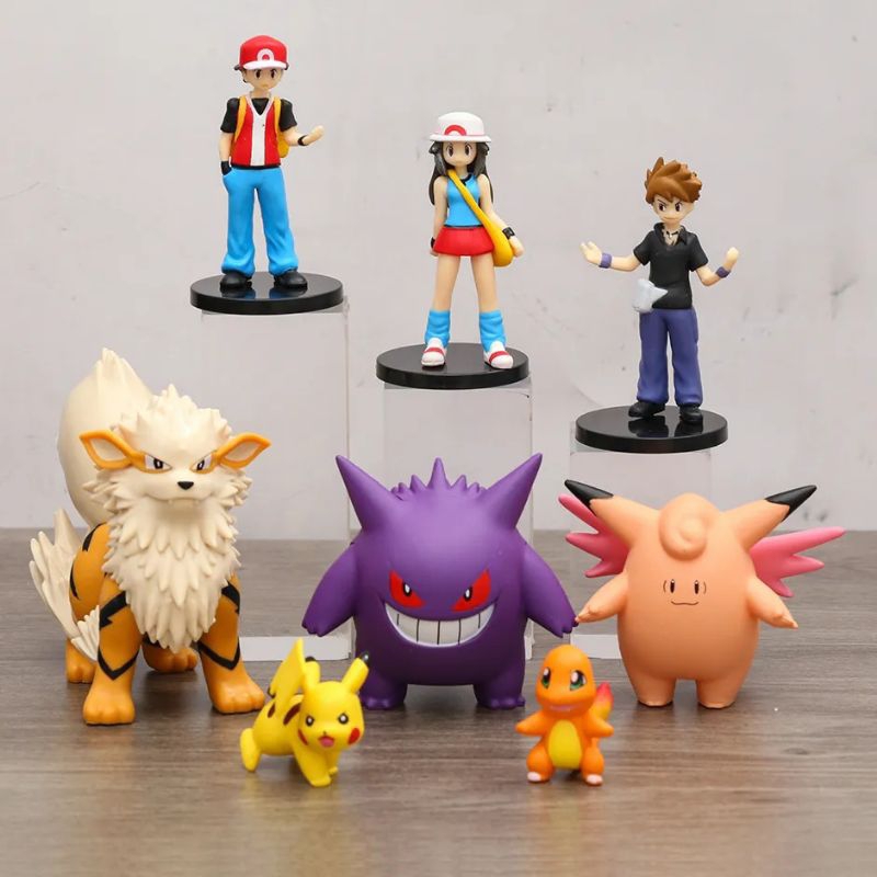 Jual 8pcs/Set Pokemon Pikachu Monster Figure 4-9cm | Shopee Indonesia