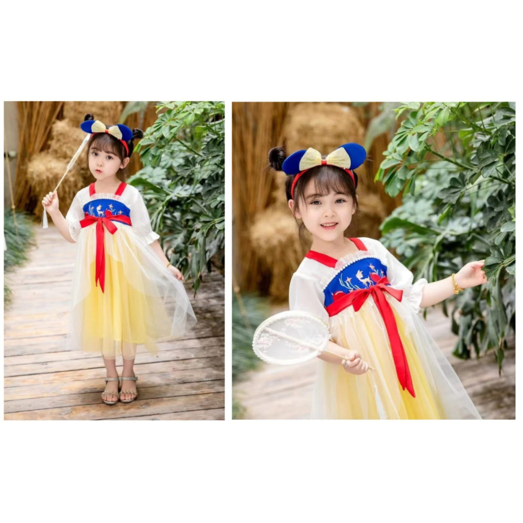 Jual Kostum SNOW WHITE 04 Dress Putri Salju Anak Model Hanfu Cina ...