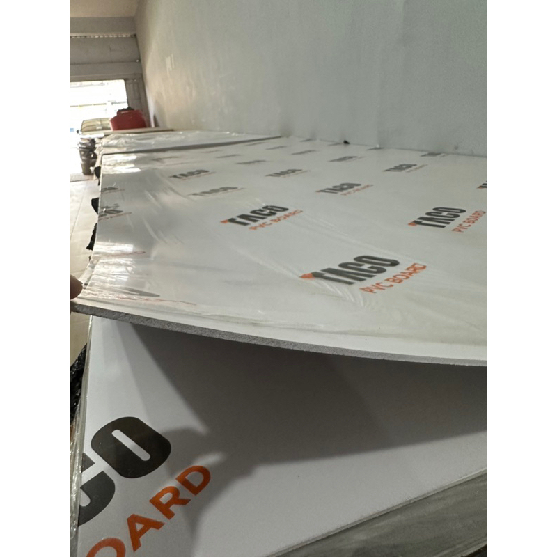 Jual pvc board TACO 3mm,5mm,9mm,12mm,15mm dan 18mm | Shopee Indonesia