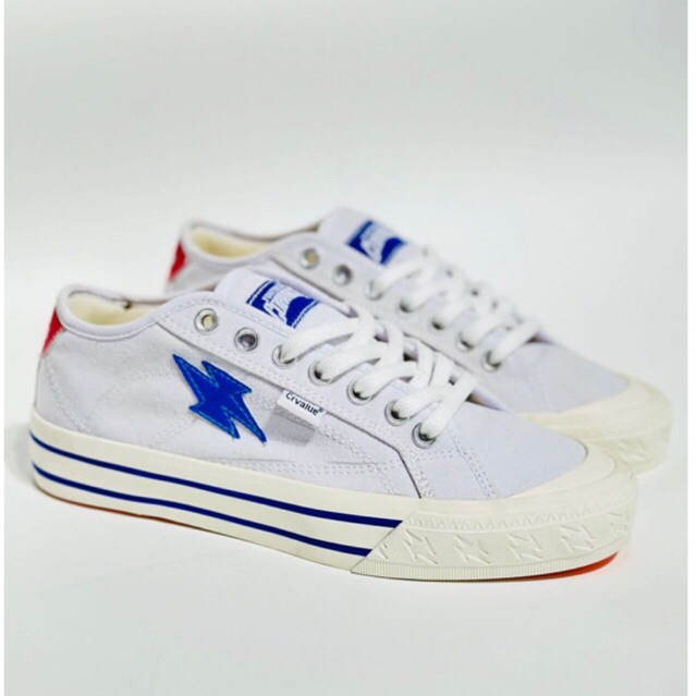 Jual SEPATU CORVALUE FOOTWEAR - Sepatu Sneaker hayabusa fullwhite ox ...