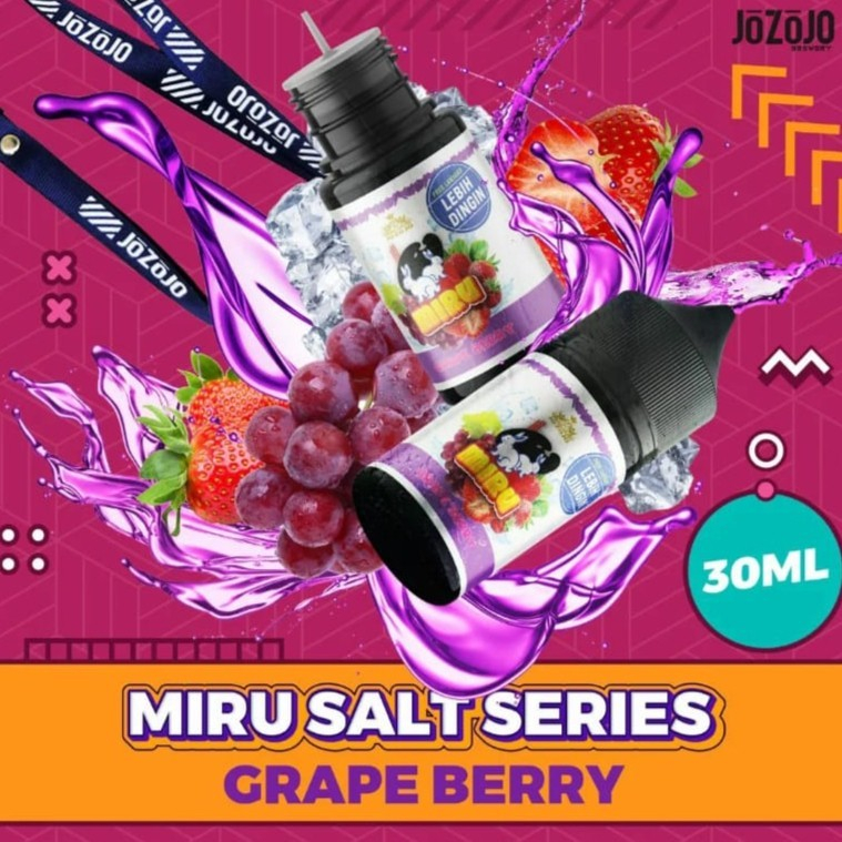 Jual LIQUID MIRU SALTNIC SERIES 30ML AUTHENTIC LIQUID MIRU BY JOZOJO | Shopee Indonesia
