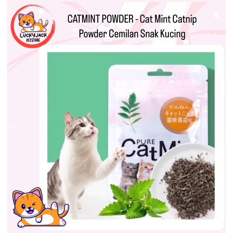 Jual CATMINT POWDER Sachet - Cat Mint Catnip Powder Cemilan Snak Kucing ...