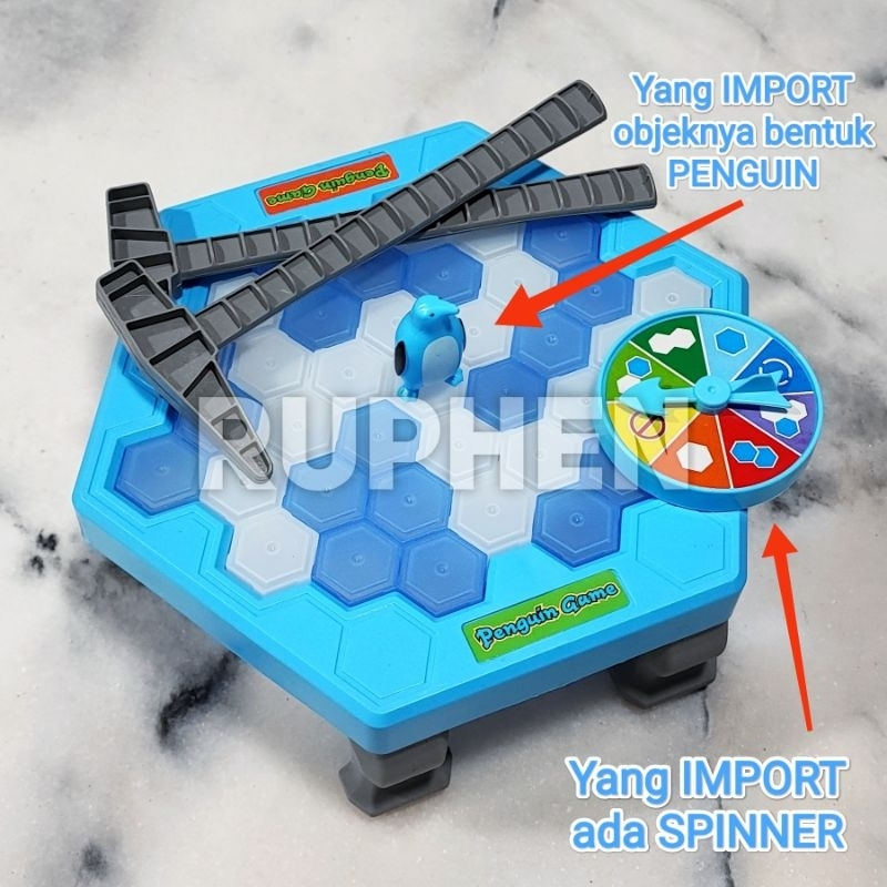 Jual Mainan Ice Breaking Pinguin viral - Puzzle Games Balok Es - Mainan ...