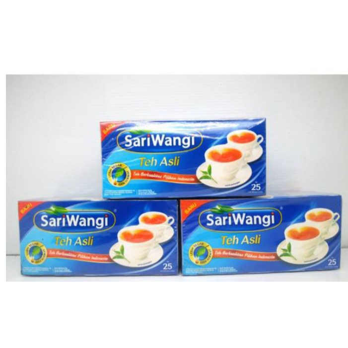 Jual Teh Sariwangi Box 1 Box isi 25 Kantong | Shopee Indonesia