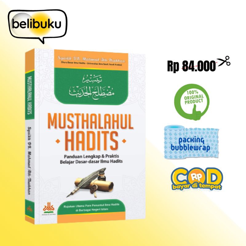 Jual Musthalahul Hadits : Panduan Lengkap & Praktis Belajar Dasar-dasar ...