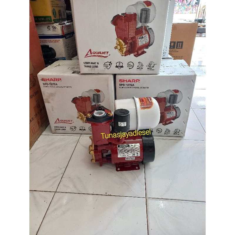 Jual Pompa Air Otomatis SHARP SPS-127SA Sumur Dangkal | Shopee Indonesia