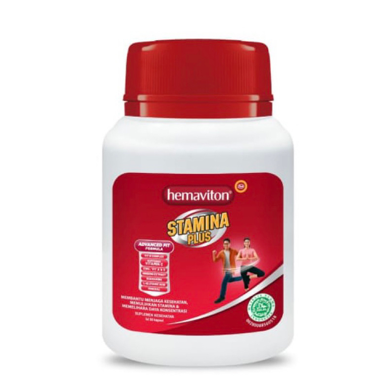 Jual Hemaviton stamina plus botol isi 30 ( vitamin meningkatkan stamina ...