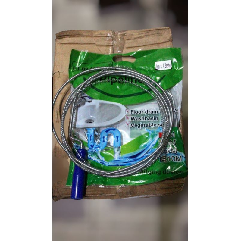 Jual 5 Meter Kawat Pembersih Pipa Mampet / Sodokan Pipa / Kawat Anti ...