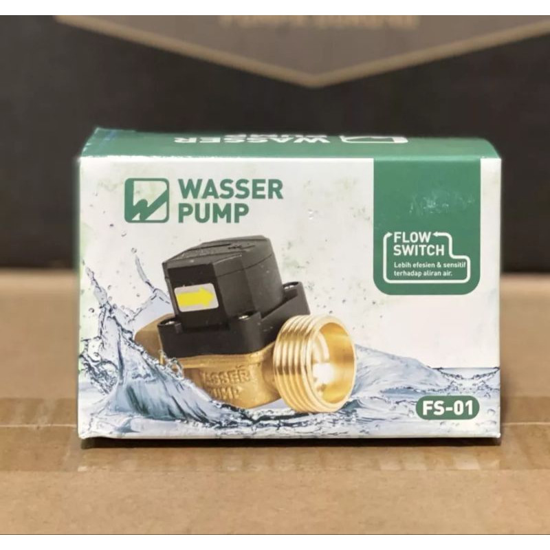 Jual FLOW SWITH 1X1 INCH OTOMATIS WASSER WASER ORIGINAL PB169 / PB 218 ...