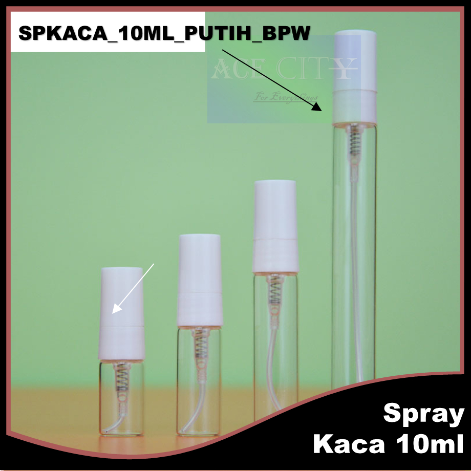 Jual Botol Spray Kaca 10ml Refileable Parfume Travel Size Refil Isi ...