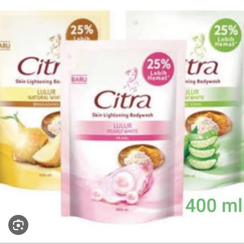 Jual CITRA BODY WASH PEARLY GLOW REFF 220ml | Shopee Indonesia