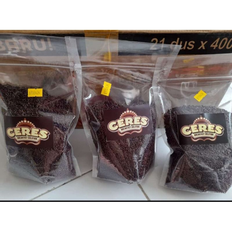 Jual MESES CERES DARK COKLAT 490 GR ASLI kemasan REPACK (EXPIRED ...