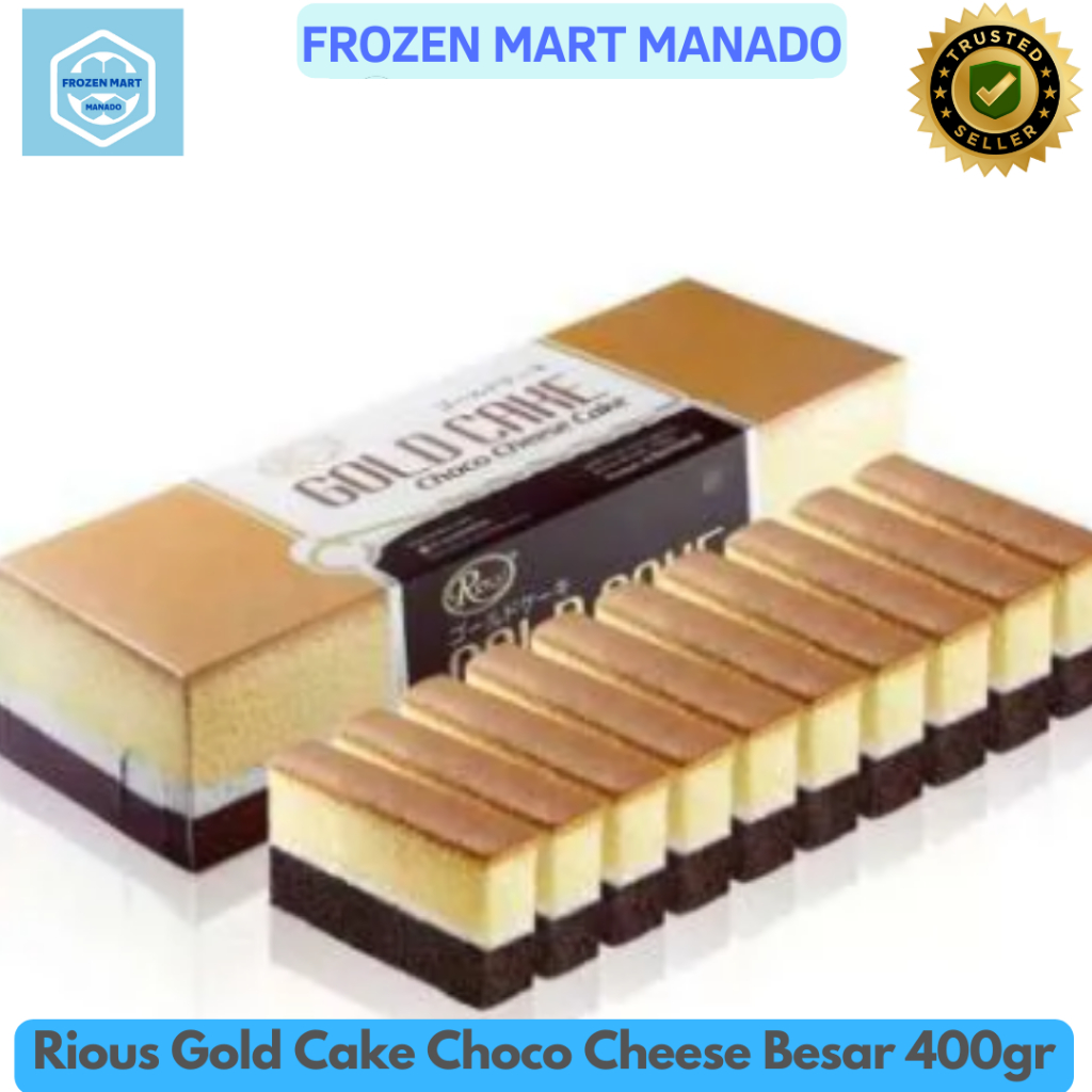 Jual Rious Gold Cake Choco Cheese Besar 400gr - Frozen Mart Manado ...