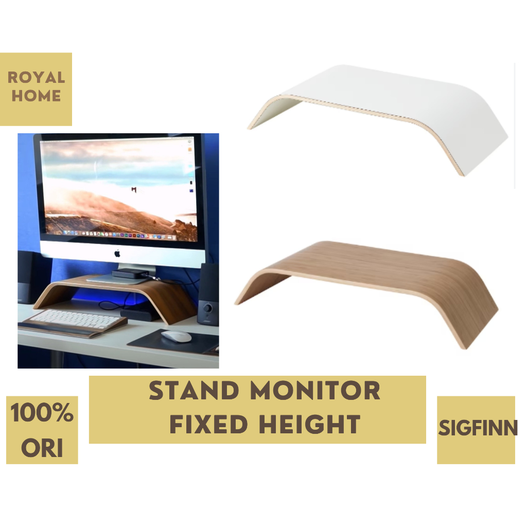 Jual Stand Monitor Fixed Height Meja Layar Komputer Tatakan Alas Laptop ...