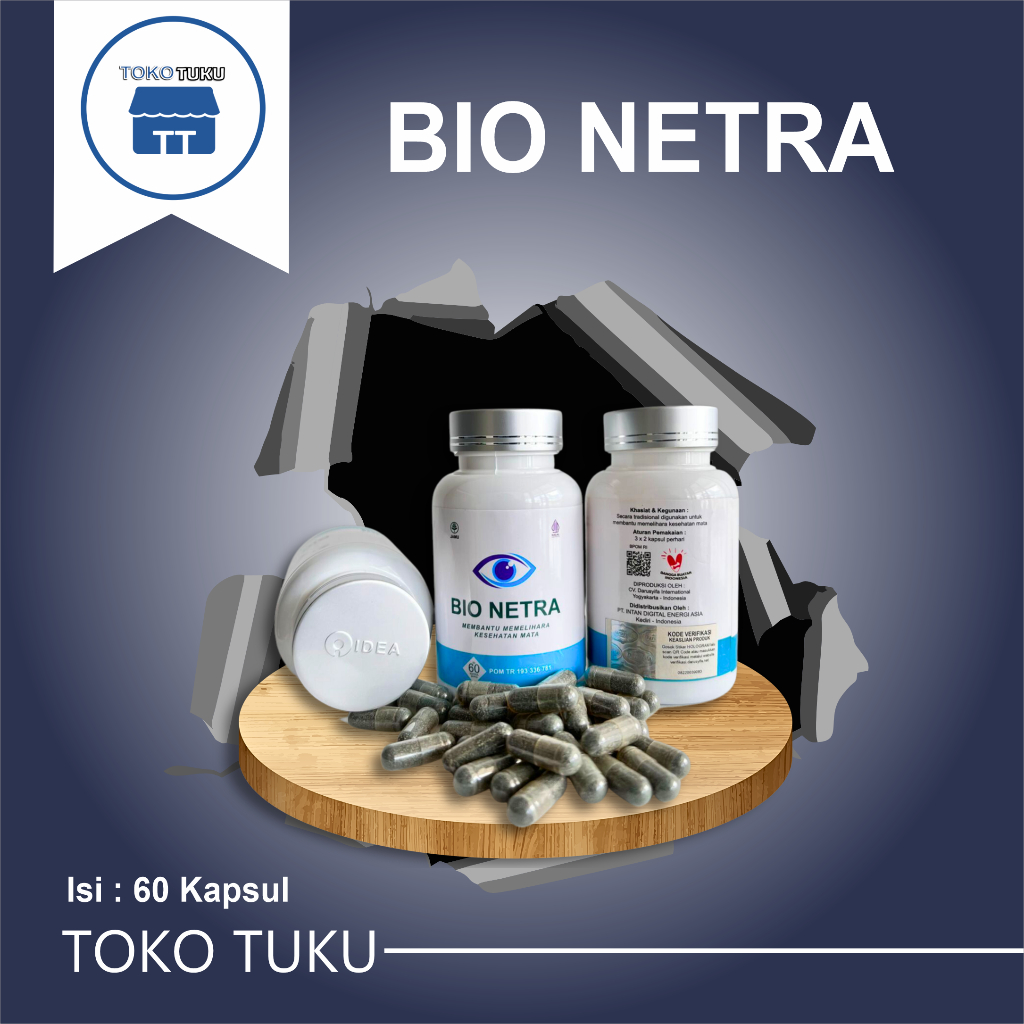 Jual BIO NETRA / OBAT MATA / GANGGUAN MATA/ MATA MINUS / MATA PLUS ...