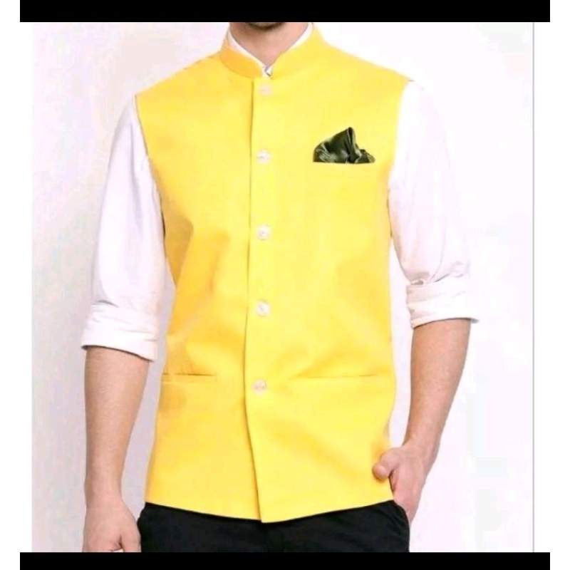 Jual Rompi Pakistan - Vest Muslim Bahan Jas | Shopee Indonesia