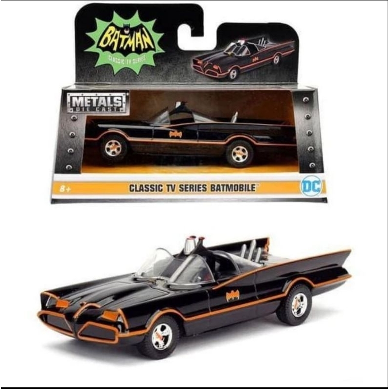 Jual Jada Diecast Batman Classic TV Series Batmobile 1:32 | Shopee ...