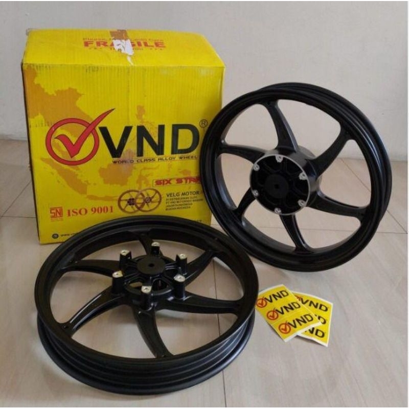 Jual velg racing vnd six star 215/300×17 motor ninja rr,ninja r/ss ...