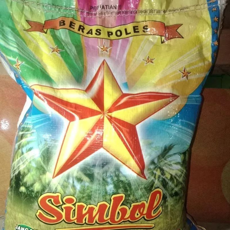 Jual BERAS SIMBOL BINTANG ECERAN 1KG | Shopee Indonesia