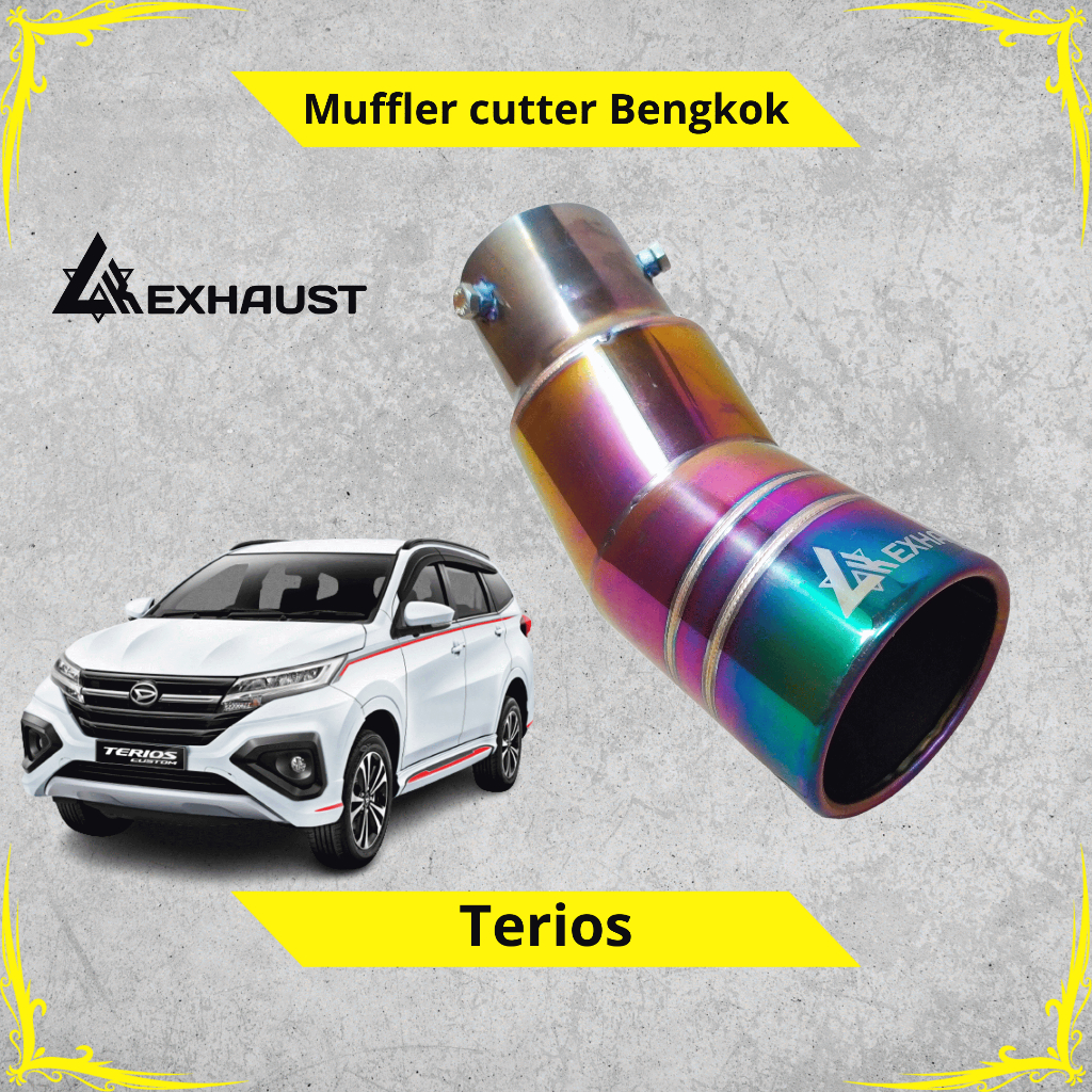 Jual Variasi knalpot mobil Terios model bengkok original LK EXHAUST ...