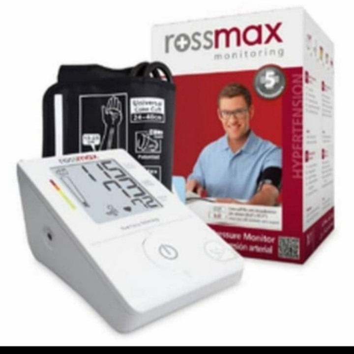 Jual ROSSMAX BLOOD PRESURE MONITOR X-1 garansi 5 tahun Tensimeter ...