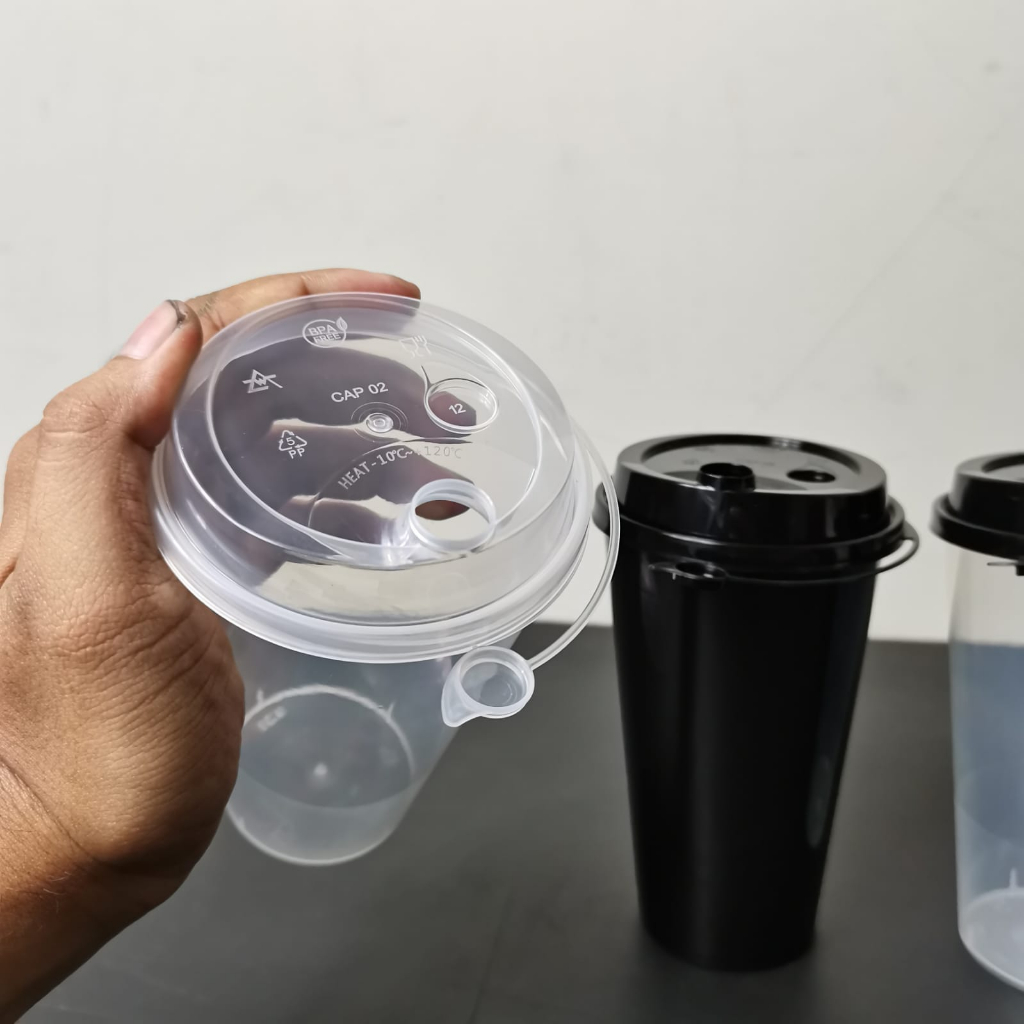 Jual Cup PP Injection 16 Oz + Lid Sambung / Cup Gelas Plastik Inject ...