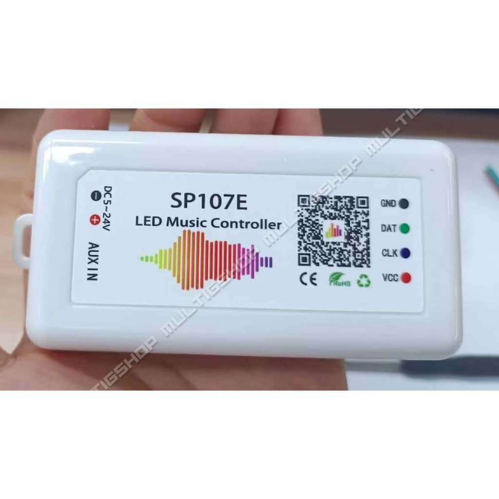 Jual LED Remote Controller SP107E Music Bluetooth WS2811 WS2812 WS1903 | Shopee Indonesia