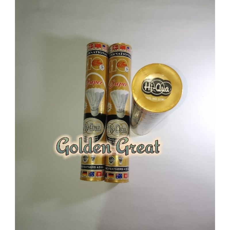 Jual Shuttlecock/kok Hiqua bola badminton bulutangkis Original ...