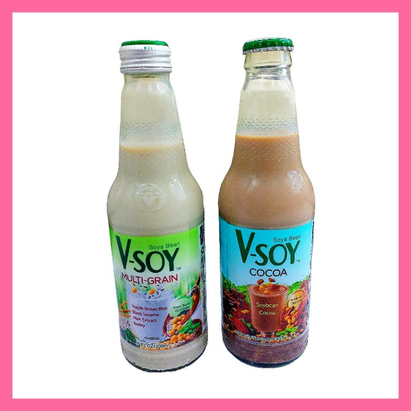 Jual V-Soy Soya Bean Multi-Grain 300ml Exp. Juni 2024 | Shopee Indonesia
