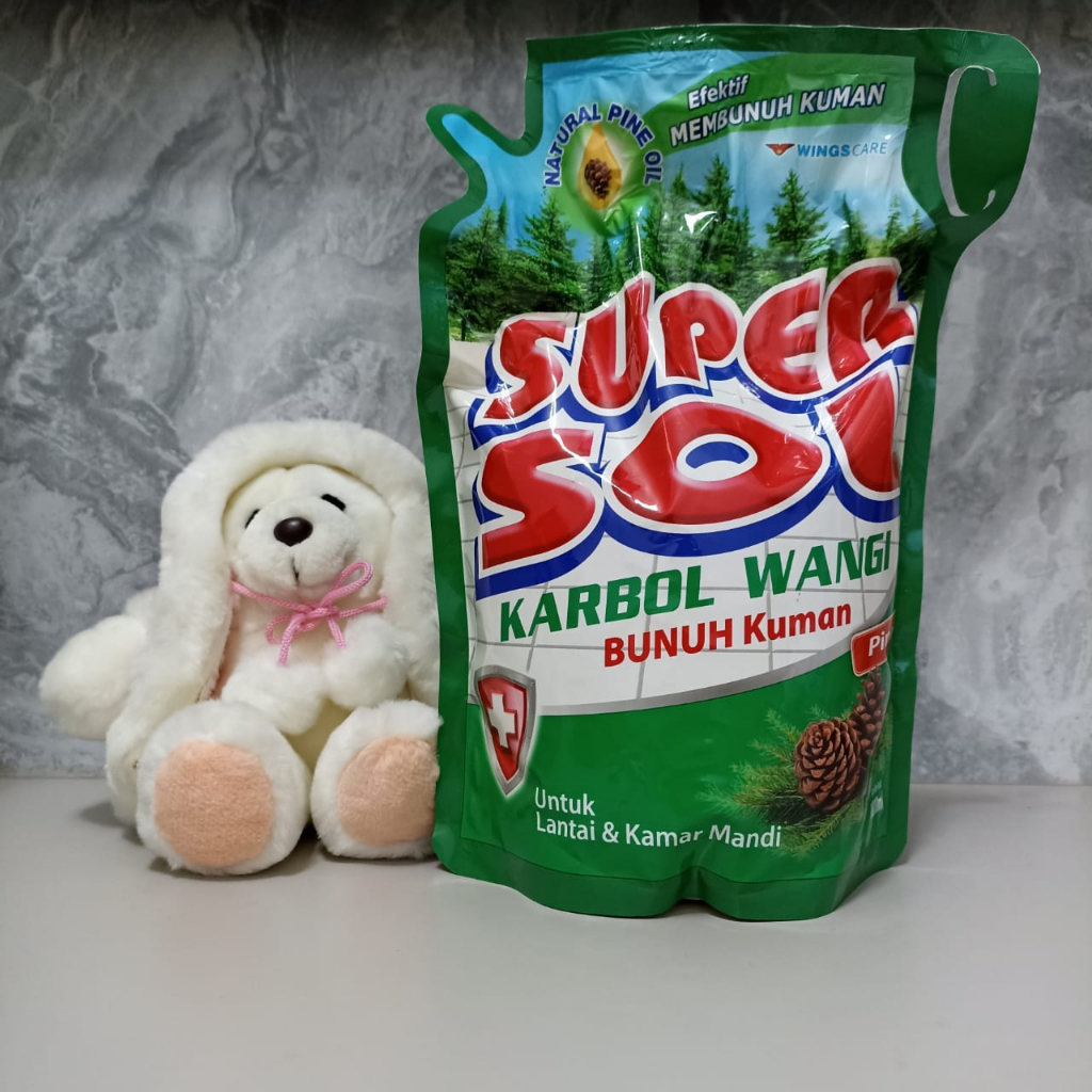Jual Supersol Karbol Wangi Pine 1800ml (Expired 07/2024) | Shopee Indonesia