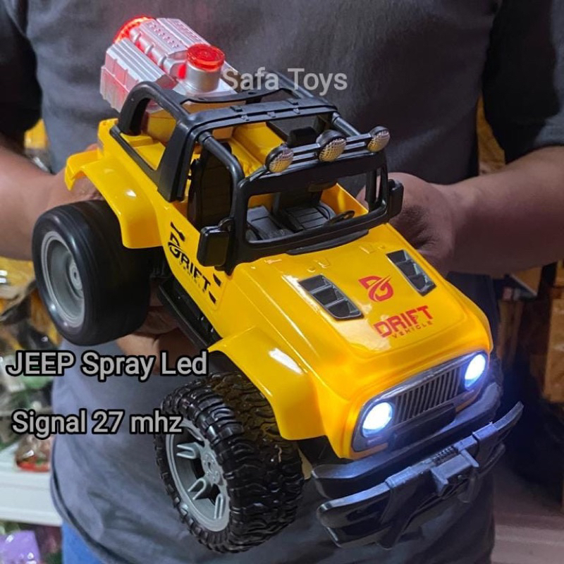 Jual mainan mobil remote control rc jeep robicon freedom scale 1:20 Cas ...