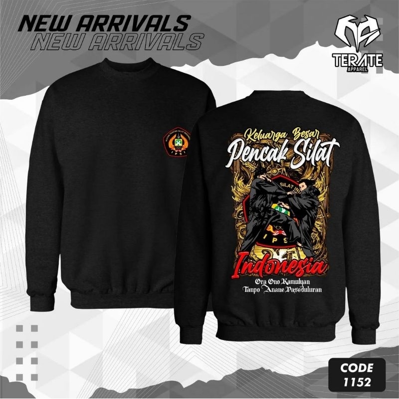 Jual (Code-1152) Sweater Keluarga Besar Pencak Silat Indonesia | Shopee ...