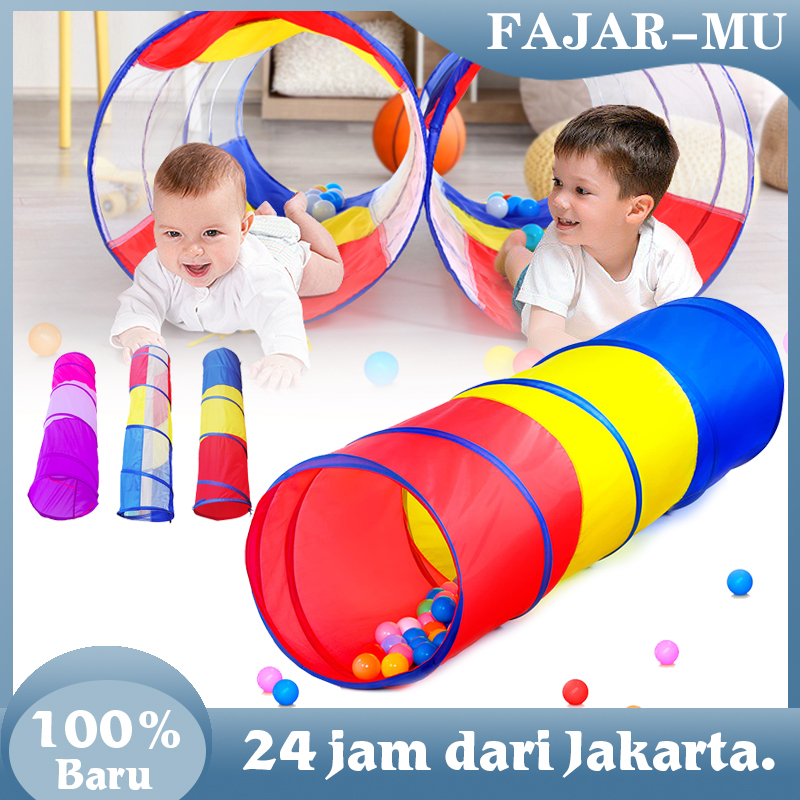 Jual 1.8M Terowongan Bermain Anak Mainan Lubang Bor Bayi Terowongan ...