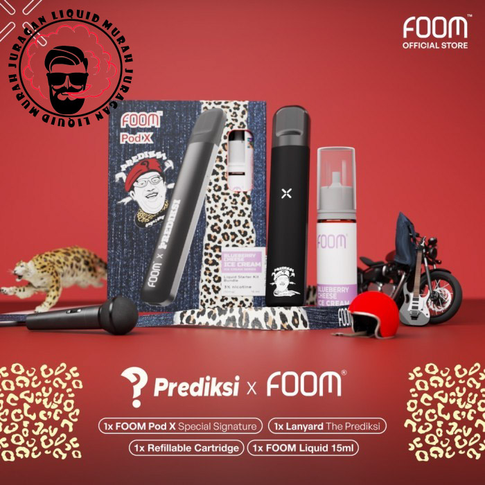 Jual FOOM X PREDIKSI BUNDLING LIQUID 15ML AUTHENTIC FOOM POD BY FOOM ...