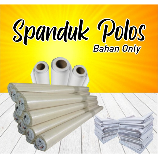 Jual bahan mmt / spanduk / baner polosan | Shopee Indonesia