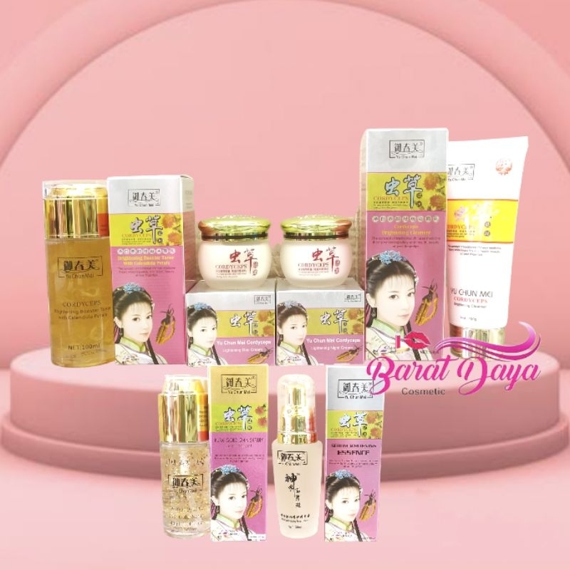 Jual [ORIGINAL BPOM] Yu Chun Mei Cordyceps Day Cream 30gr | Night Cream ...