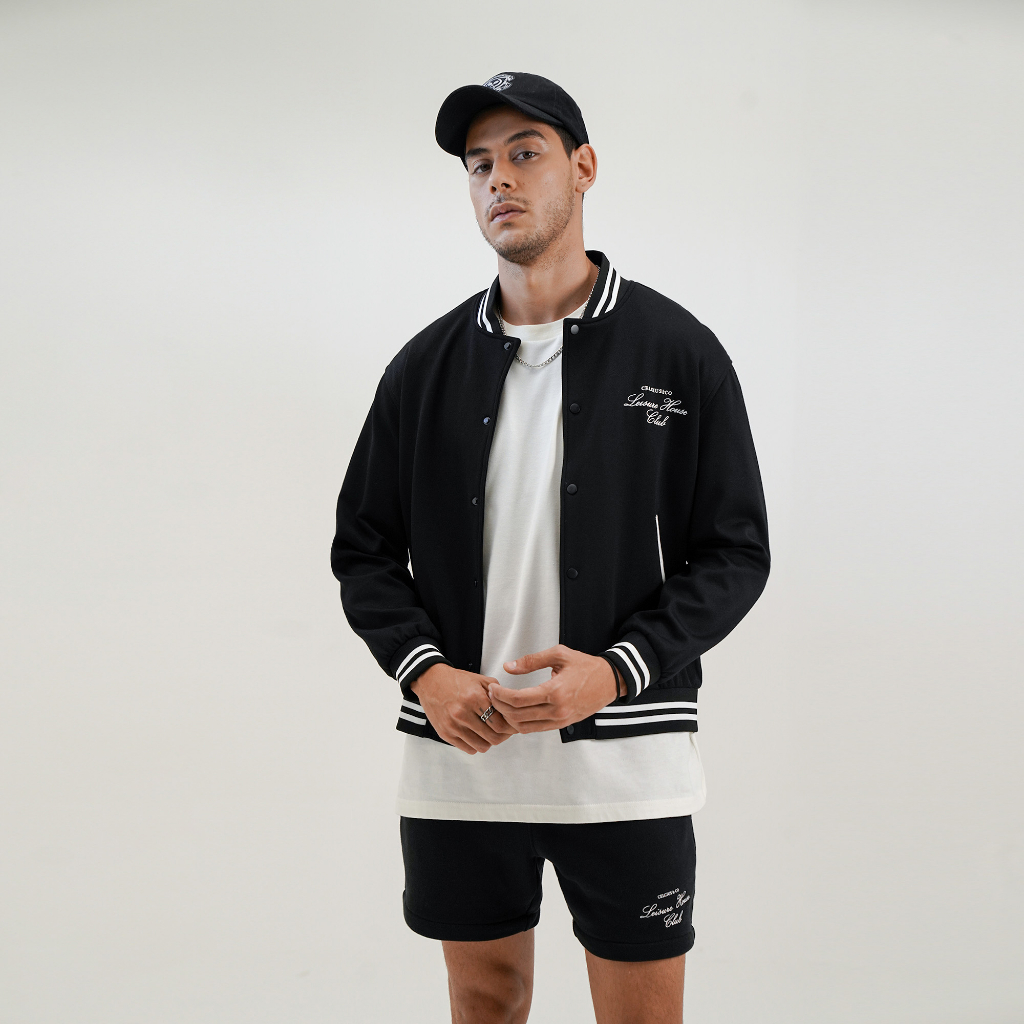 Jual CELCIUS Varsity Jacket "Native Signature" I31000164C Hitam ...