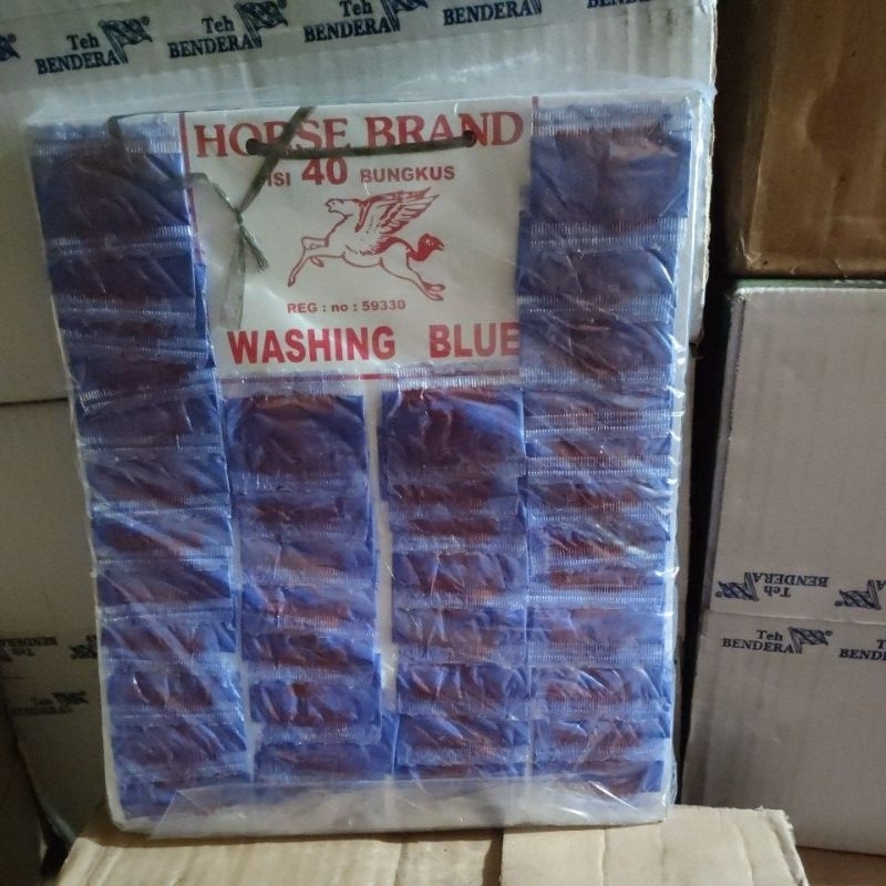Jual Blau Sachet/ Washing Blue 40 sachet | Shopee Indonesia