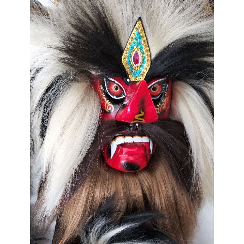 Jual Topeng bujang ganong super||topeng ganongan reog Ponorogo 2023 ...