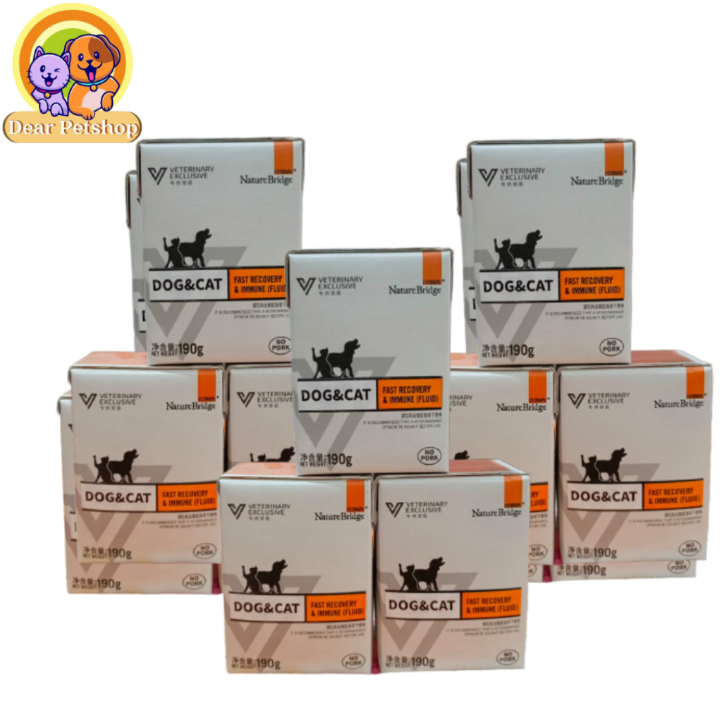 Jual Nature Bridge Wet Food Vet Recovery FLUID immune untuk kucing dan ...