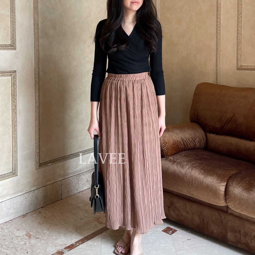 Jual LAVEE - Maya Skirt - LAVEE APPAREL / Rok Maxi Panjang | Shopee ...