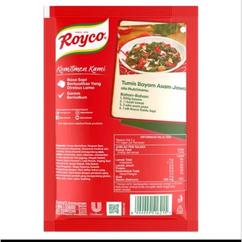Jual Royko rasa sapi 220g twinpack | Shopee Indonesia