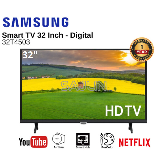 Jual Samsung LED Smart TV 32 Inch HDR HDMI USB UA32T4500AK UA32T4503 ...