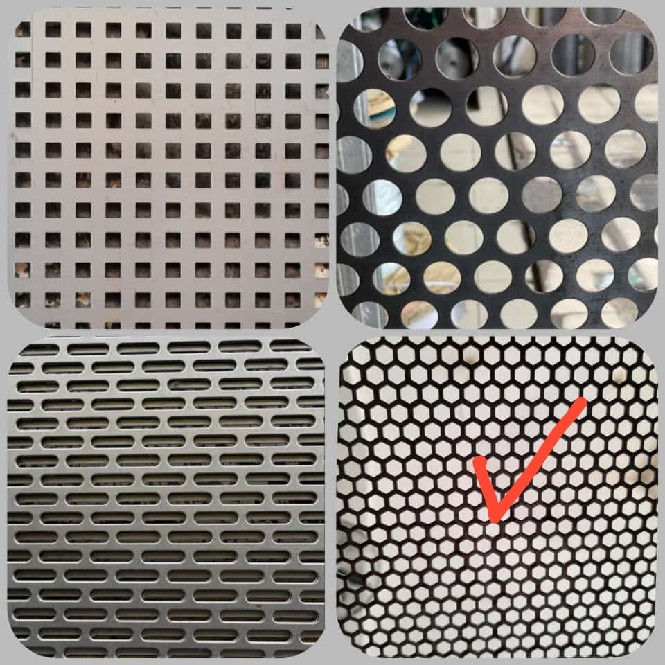 Jual Plat Lubang Hexagonal / Hexa Perforated Besi Pelat Lobang | Shopee ...