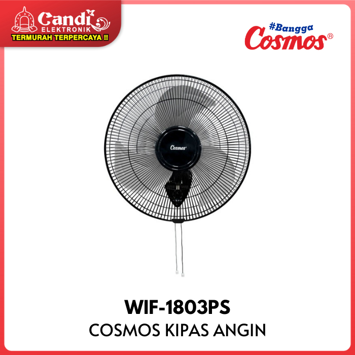 Jual COSMOS Kipas Angin Dinding Wall Fan 18 Inch WIF-1803PS | Shopee ...