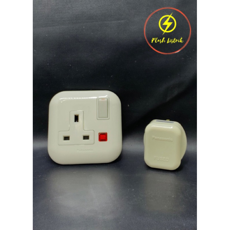 Jual [Panasonic] Stop Kontak Ac + Steker Ac Panasonic | Shopee Indonesia