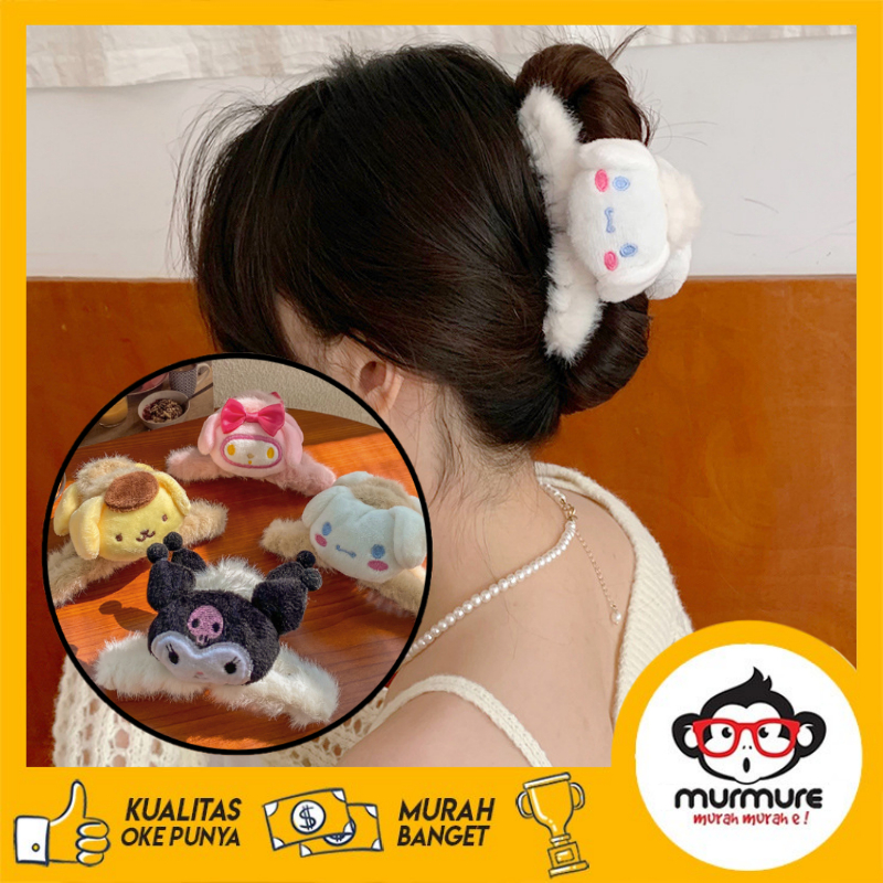 Jual MURMURE I JEPIT RAMBUT BESAR 12CM DENGAN BONEKA KARTUN JEPANG ...