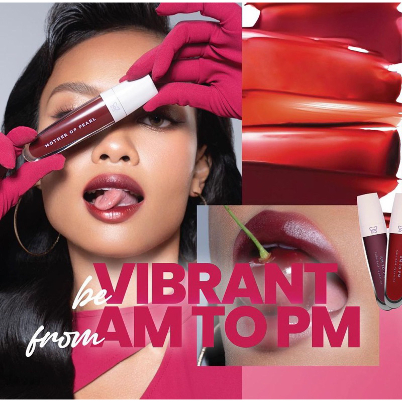 Jual Lip Series MOP - AM to PM Colorfast Hypertint | Shopee Indonesia